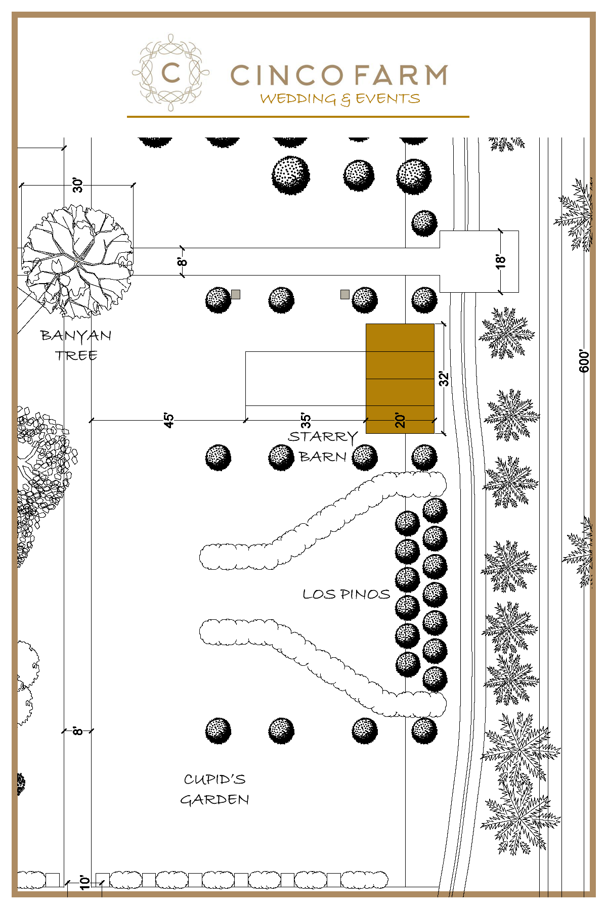 Wedding garden design plans | Beachweddingtips.com